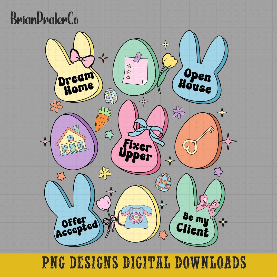 Real Estate Team Easter Day Png, Realtor Real Estate Easter Day PNG ...