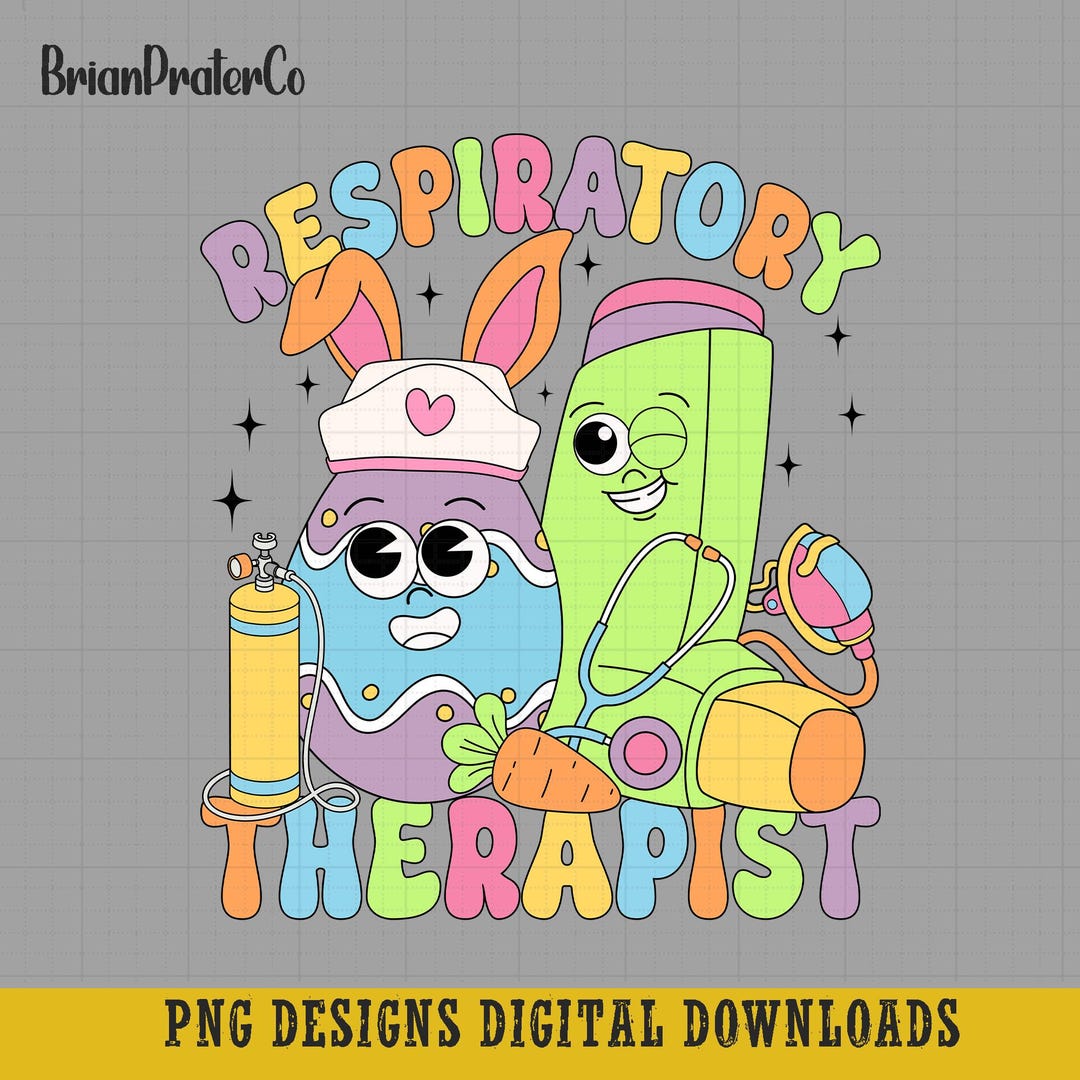 Easter Day Respiratory Therapist Nurse Png, Easter Day Lung Squad Png ...