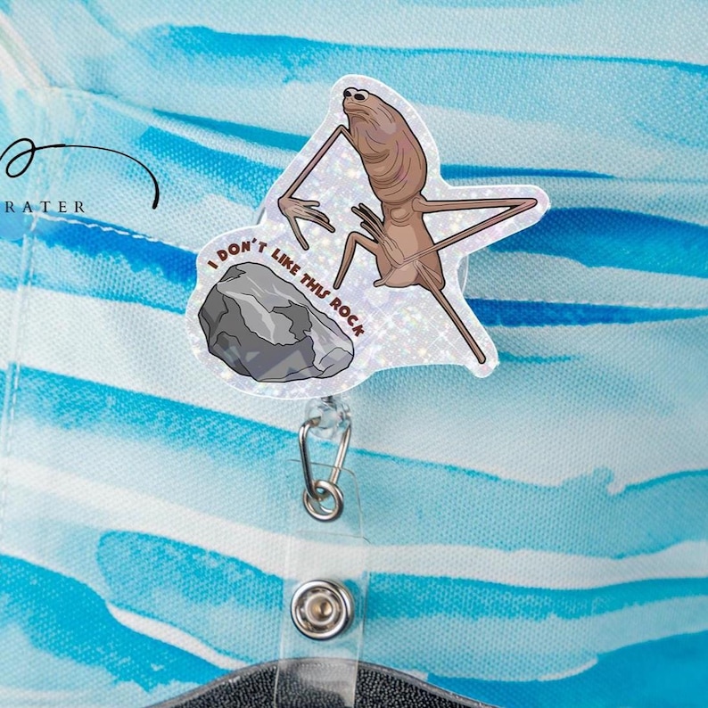 Anti-depressants Marcus the Worm Badge Reel, I Don't Like This Rock ...