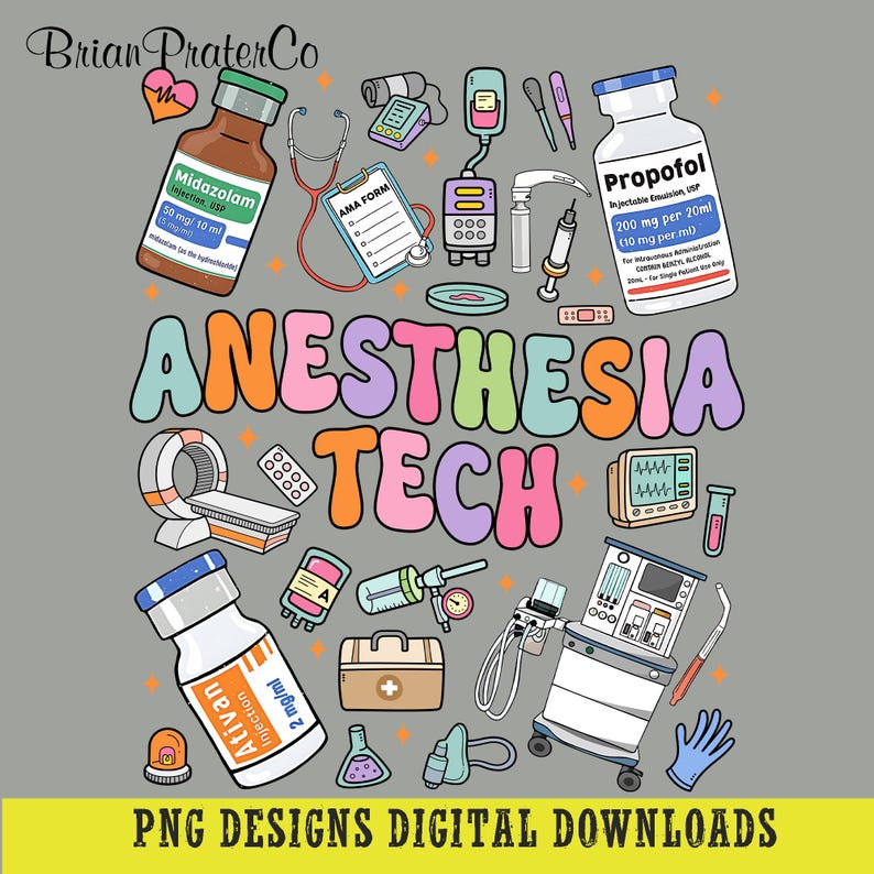 Anesthesiology Anesthesia Gifts, Anesthesia Gift, Anesthesiologist ...