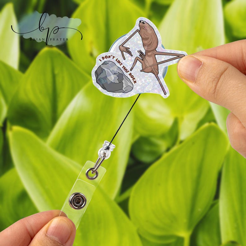 Anti-depressants Marcus the Worm Badge Reel, I Don't Like This Rock ...