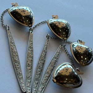 Mystery Upcycled Vintage Silverware Tea Infuser - Etsy