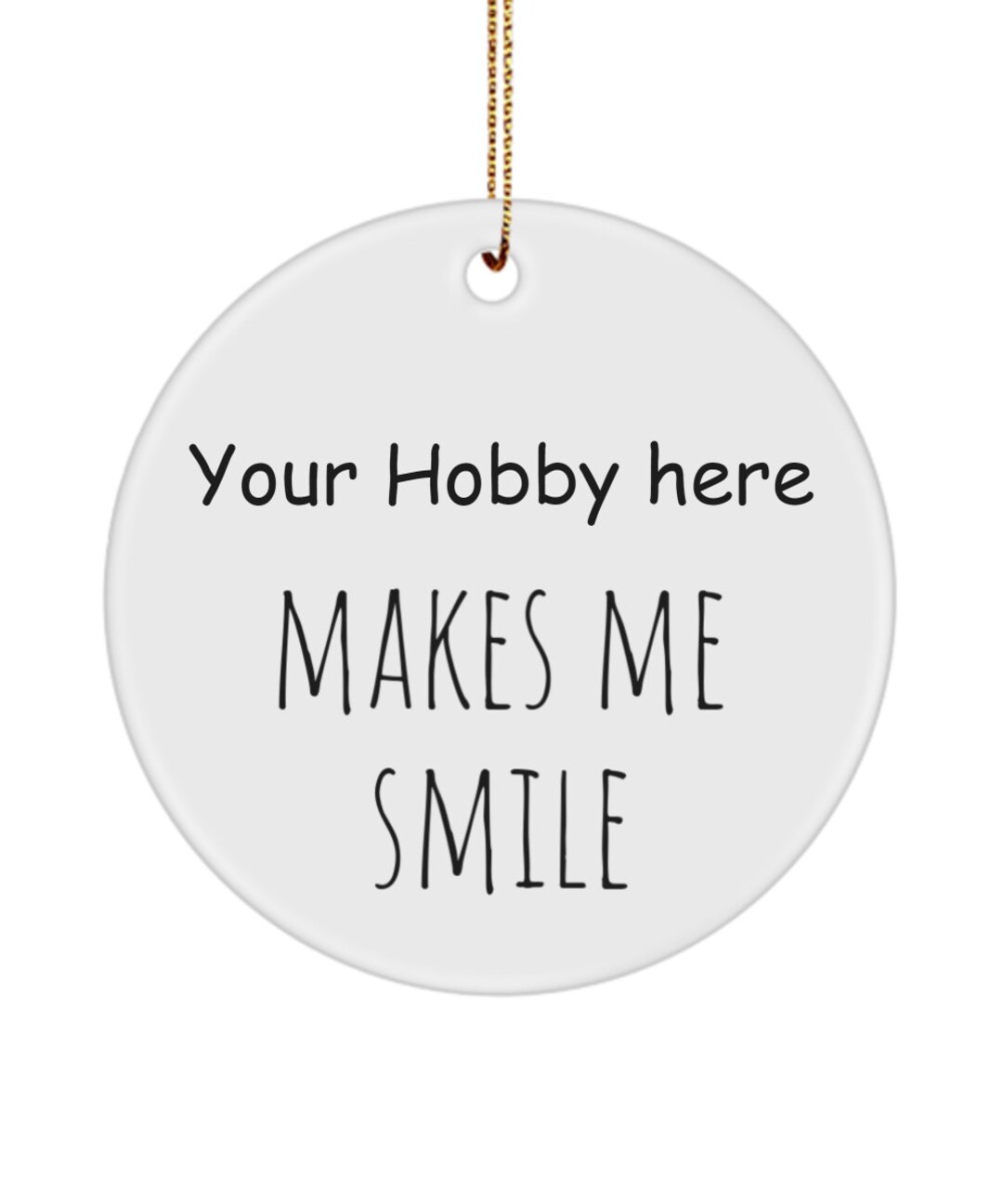 Custom Hobby Ornament Gift Ideas for Hobbyists Ornaments Personalized ...