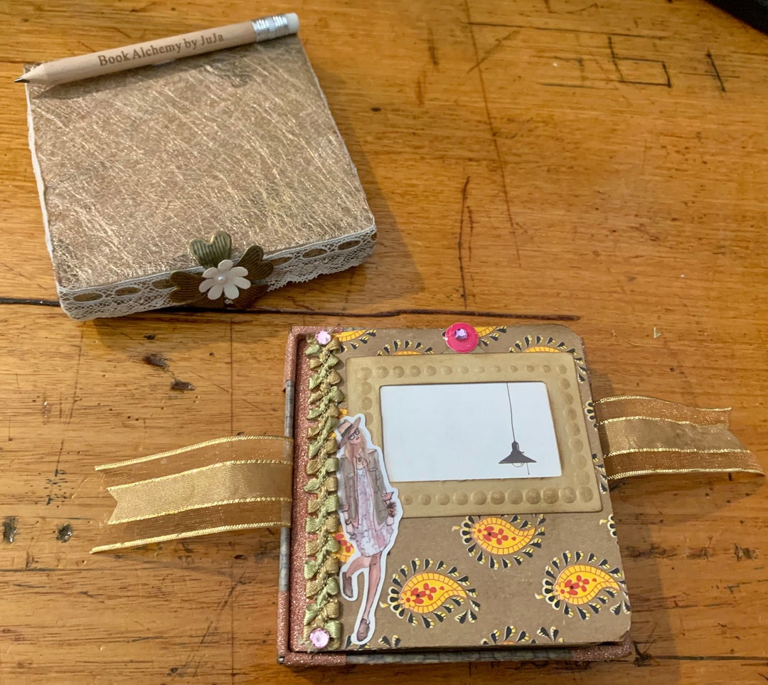 Handmade Mini Notebook Unique Journal Gifts for Mother's Day Mini ...