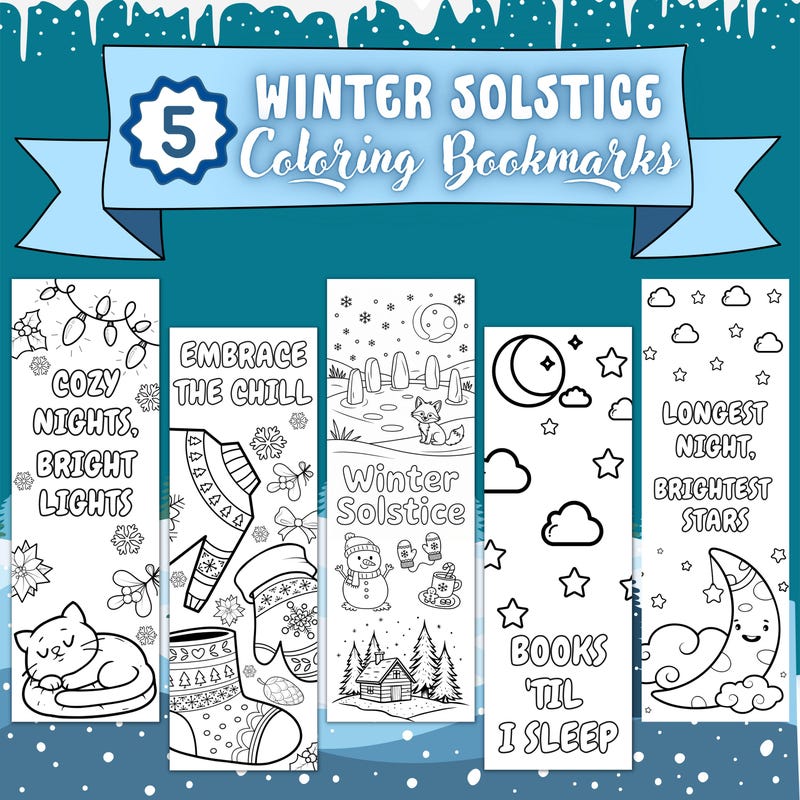 Winter Solstice Books - Etsy