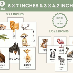 Flash Cards for Kids Toddler Busy Book Montessori Animals Busy Book ...