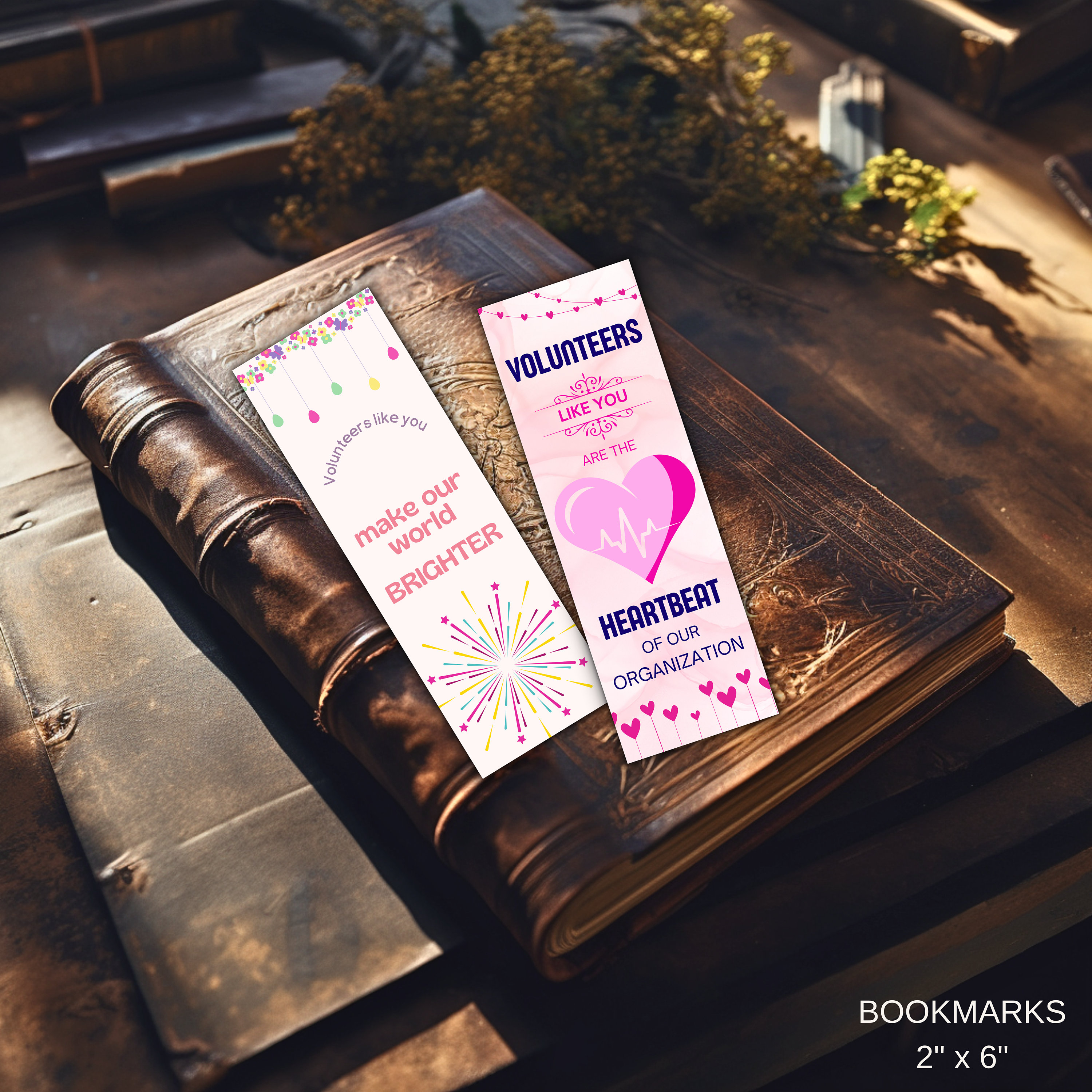 Volunteer Week Appreciation Gift Printable Bookmark Volunteer Thank You ...