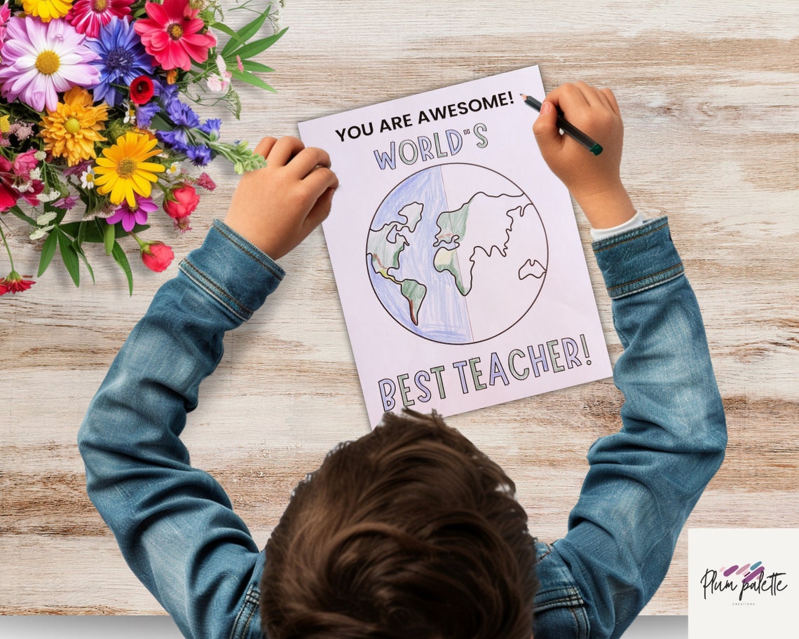 Printable Teacher Appreciation Coloring Pages Bundle Teacher ...