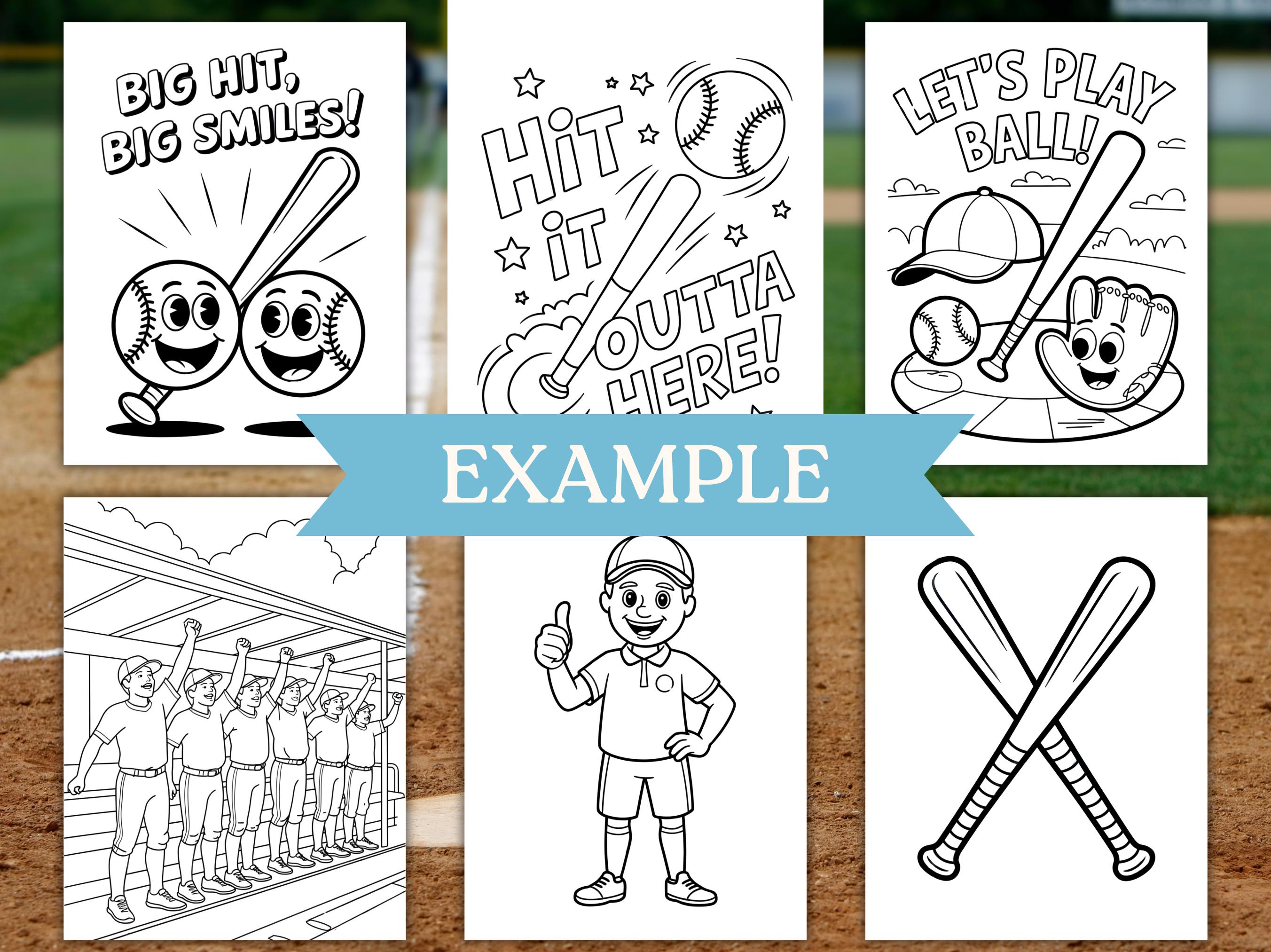 Sports Coloring Pages,rookie of the Year,baseball Activity Pages ...