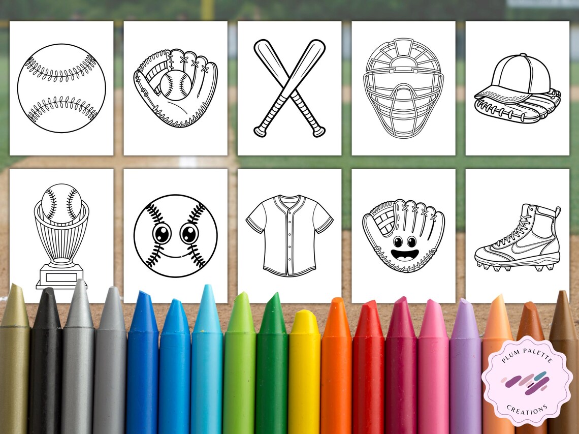 Sports Coloring Pages,rookie of the Year,baseball Activity Pages ...
