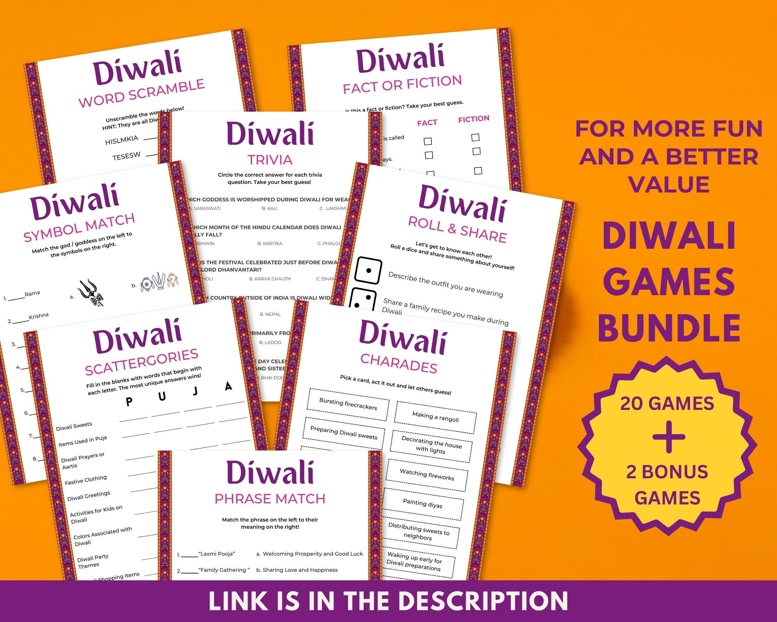 Diwali Games Diwali Word Search Diwali Printable Diwali Word Game ...