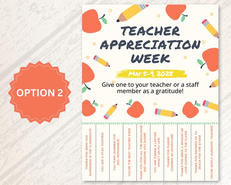 Teacher Appreciation Week Signs, Tear off Compliments Printable Teacher ...
