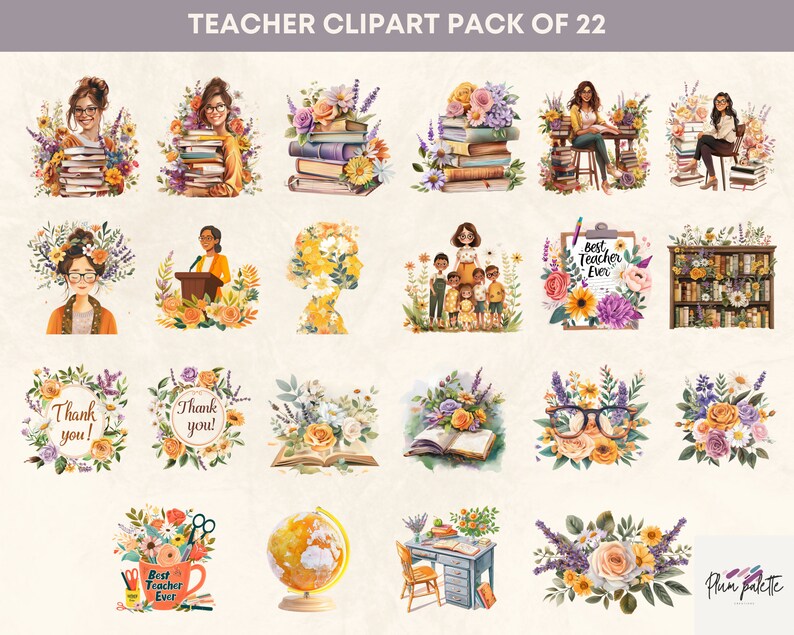 Book Clipart School PNG Back to School Printable Best Teacher Ever High ...