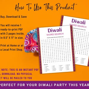 Diwali Games Diwali Word Search Diwali Printable Diwali Word Game ...