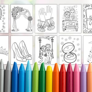Wedding Coloring Pages for Kids, Coloring Pages for Wedding, Wedding ...