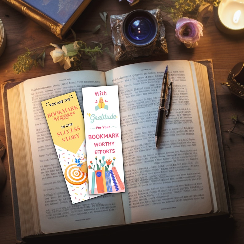 Volunteer Week Appreciation Gift Printable Bookmark Volunteer Thank You ...