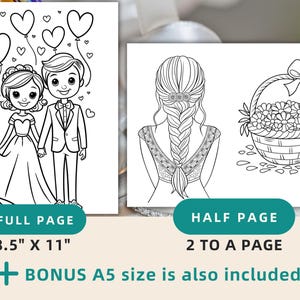 Wedding Coloring Pages for Kids, Coloring Pages for Wedding, Wedding ...