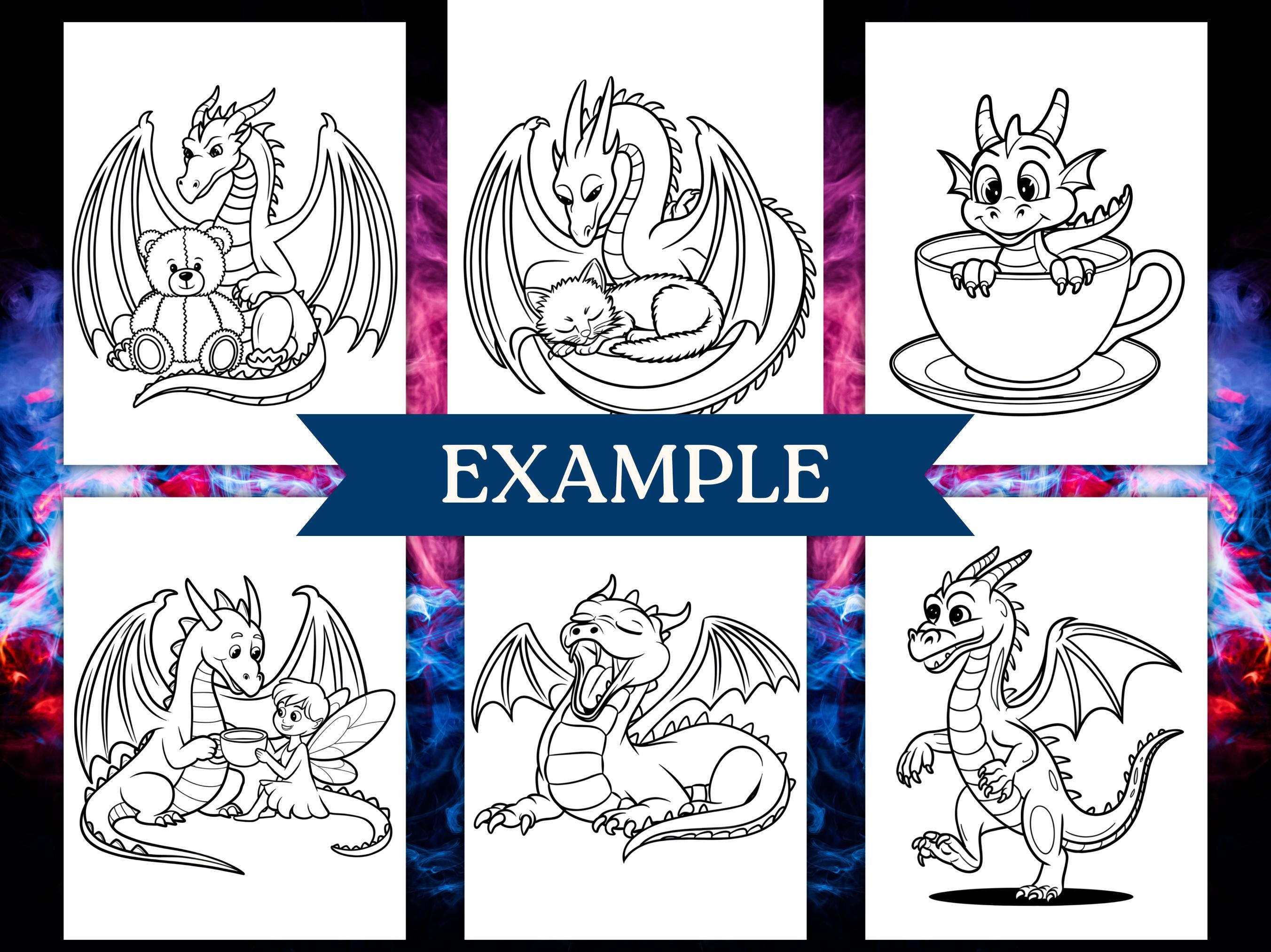 Dragon Coloring Pages,mythology Coloring,baby Dragon Coloring Sheets ...