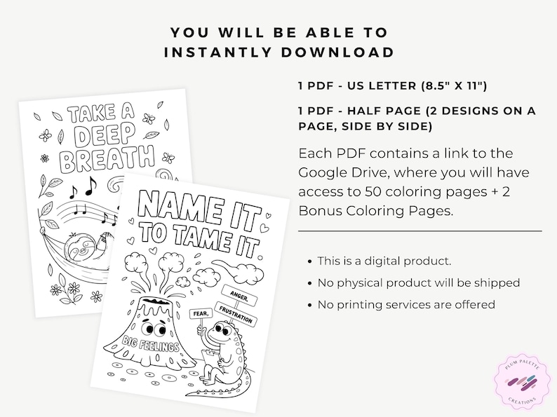 Mental Health Printable Coloring Pages, Coping Strategies for Mental ...