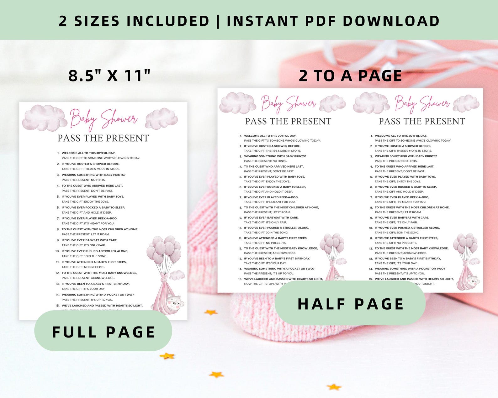 Pass the Gift Game, Baby Pass the Prize Game, Baby Pass the Gift Game ...