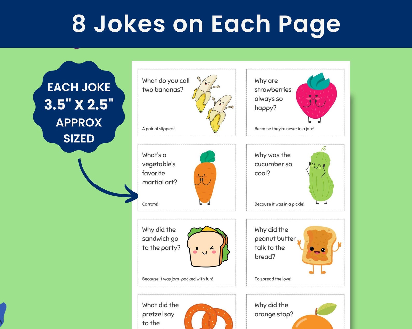 Lunch Box Jokes Printable Lunchbox Notes Jokes Gifts for Kids Lunchbox ...