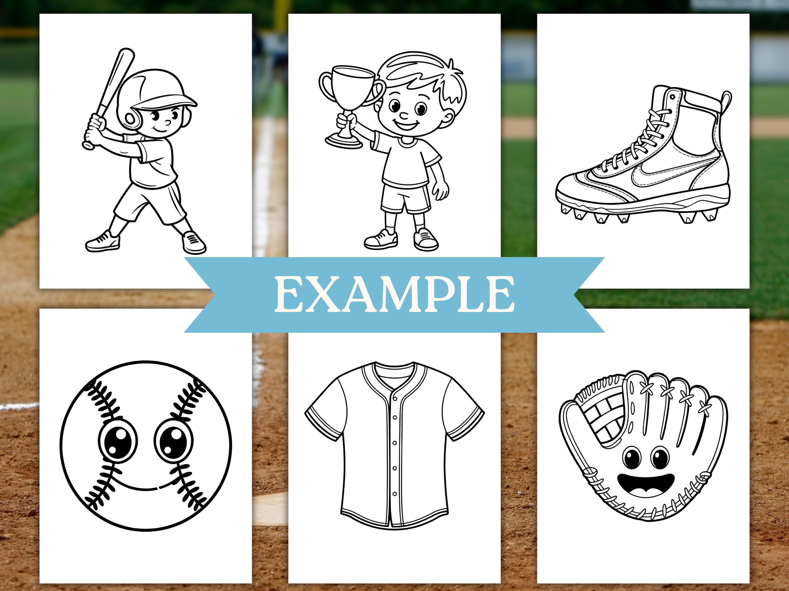 Sports Coloring Pages,rookie of the Year,baseball Activity Pages ...
