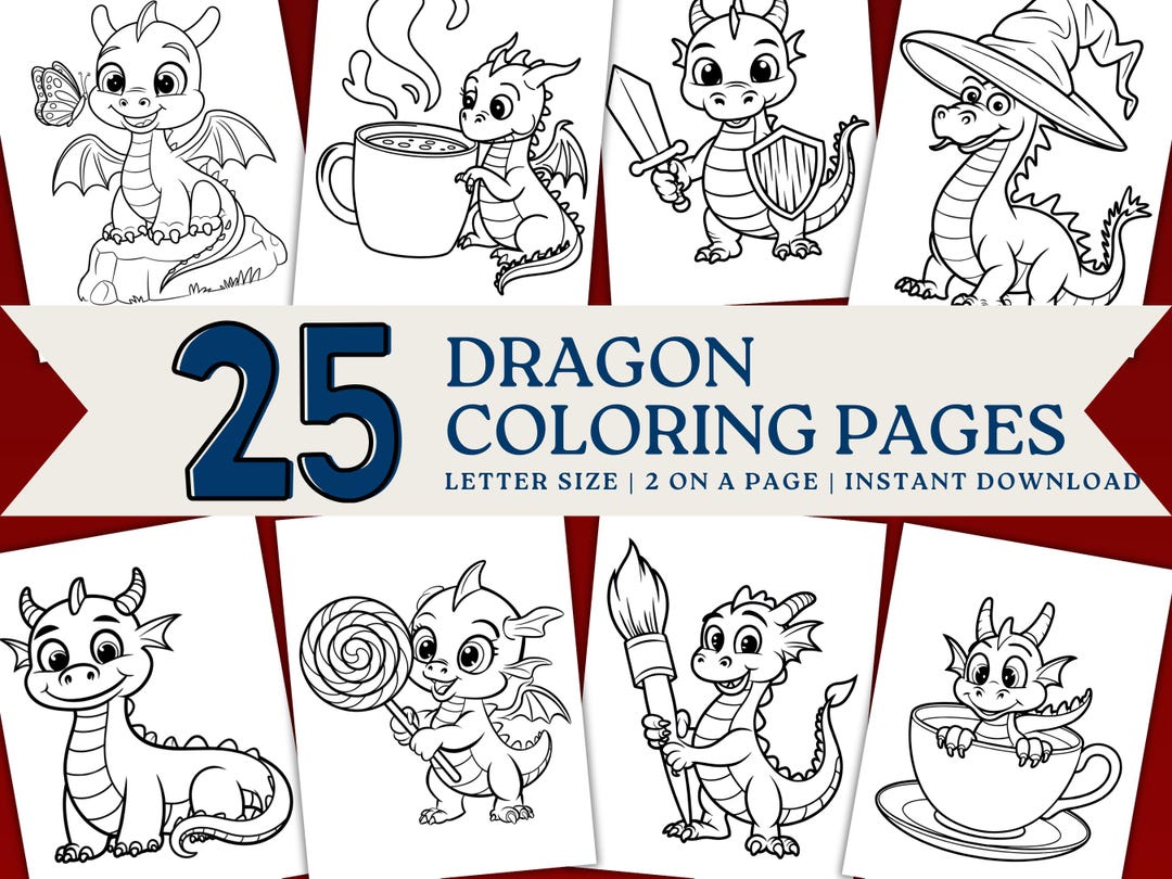 Dragon Coloring Pages,mythology Coloring,baby Dragon Coloring Sheets ...