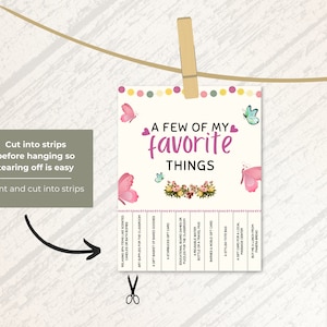 Teacher Appreciation Week Printable Teacher's Wishlist Tear-off Flyer ...