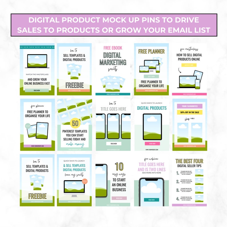 PLR Bundle. PLR Templates. Pinterest Templates. Canva Ebook Workbook ...