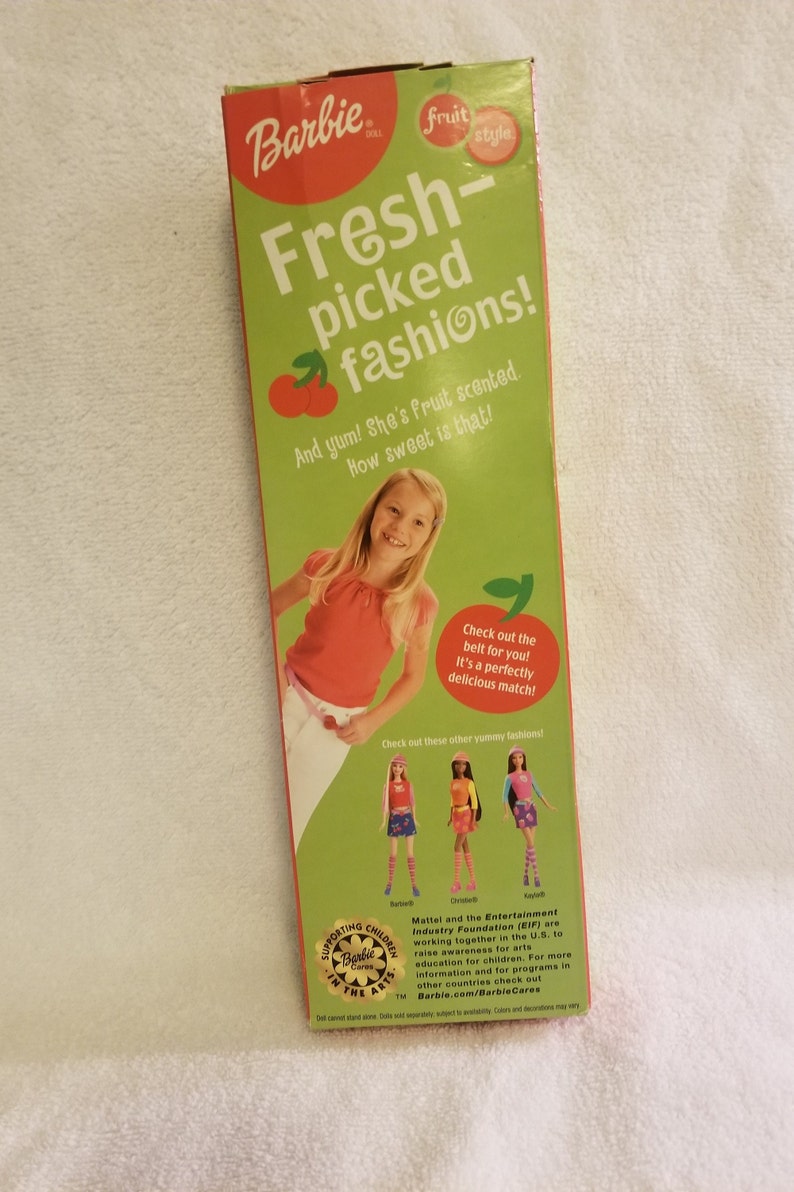 Barbie Fruit Style Barbie Doll in Original Packaging. Cherry Scented ...