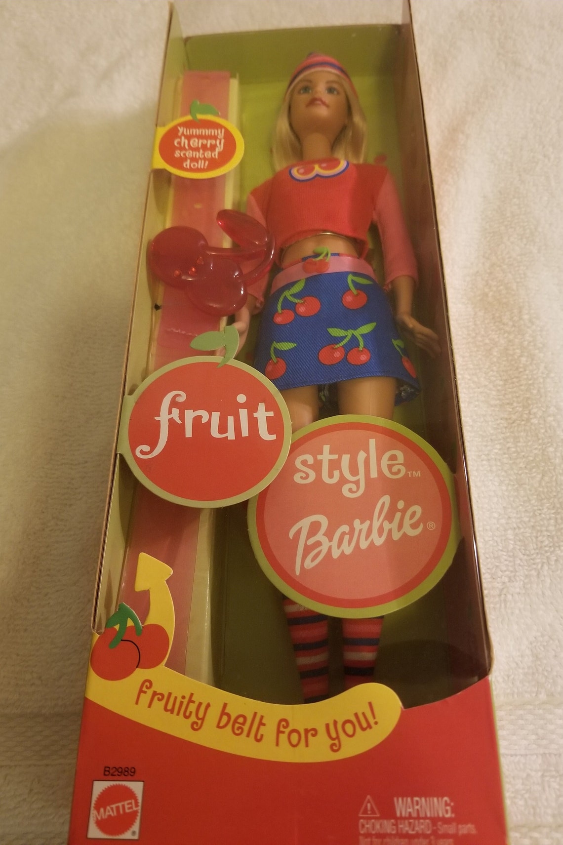 Barbie Fruit Style Barbie Doll in Original Packaging. Cherry Scented Doll. 2002, 02651 - Etsy