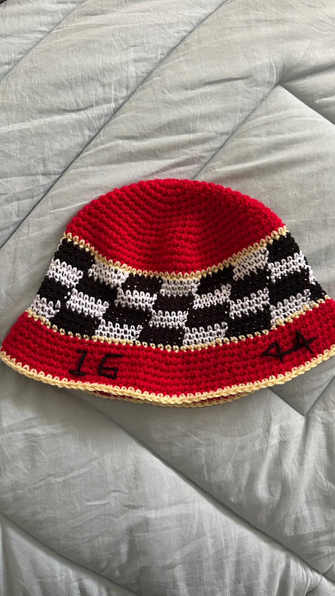 PATTERN F1 Ferrari Crochet Bucket Hat - Etsy