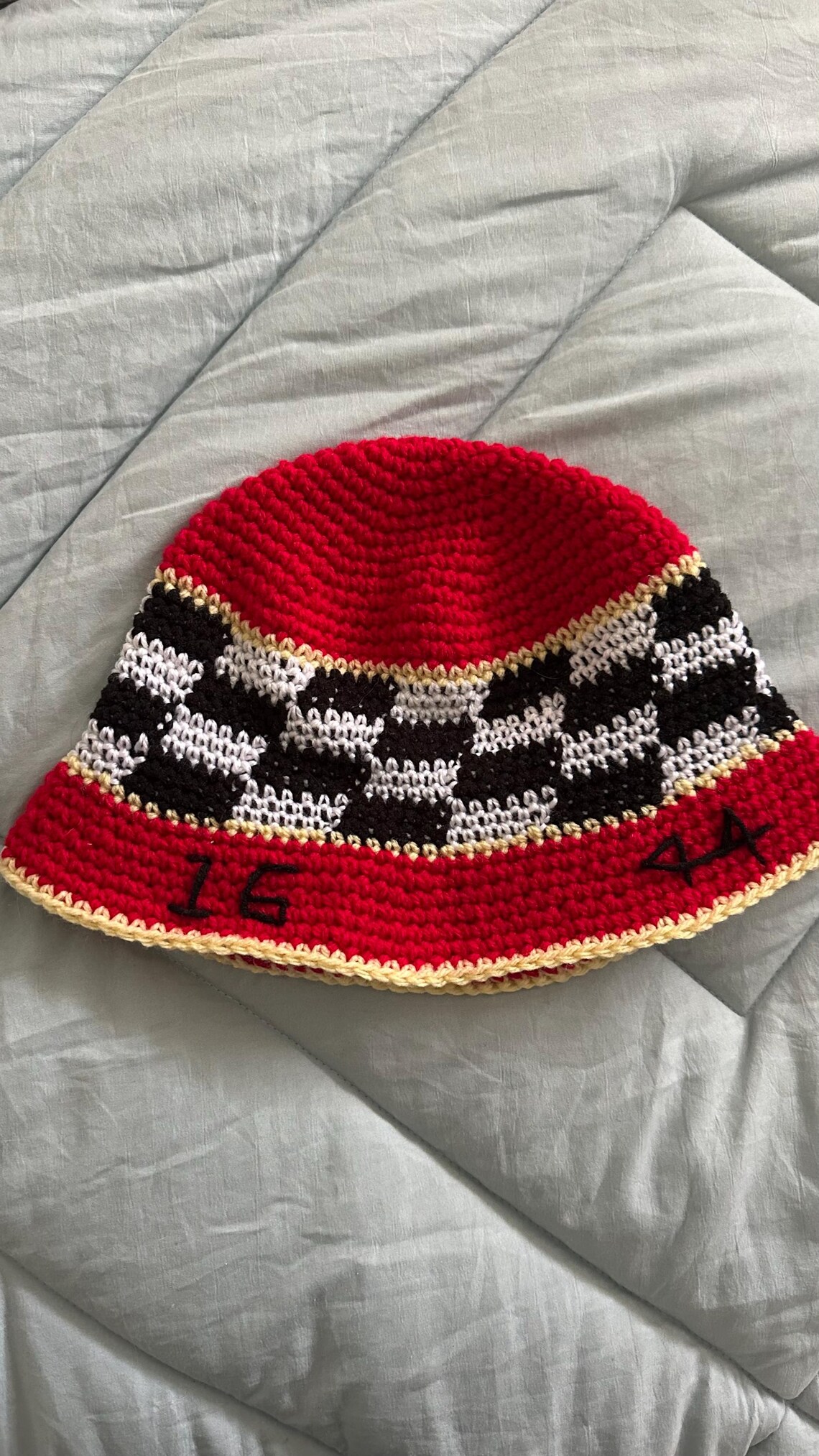 PATTERN F1 Ferrari Crochet Bucket Hat - Etsy