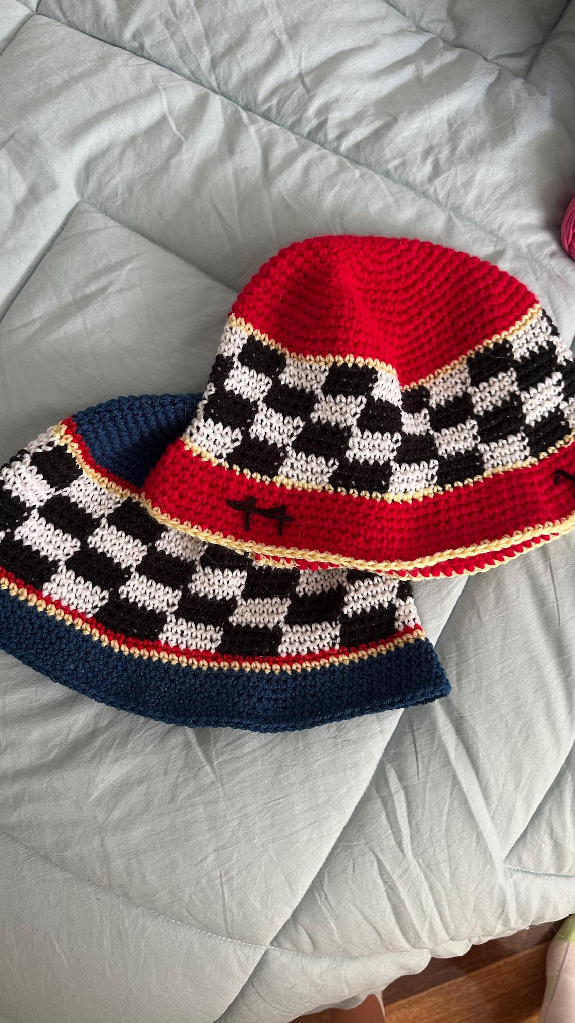 PATTERN F1 Ferrari Crochet Bucket Hat - Etsy
