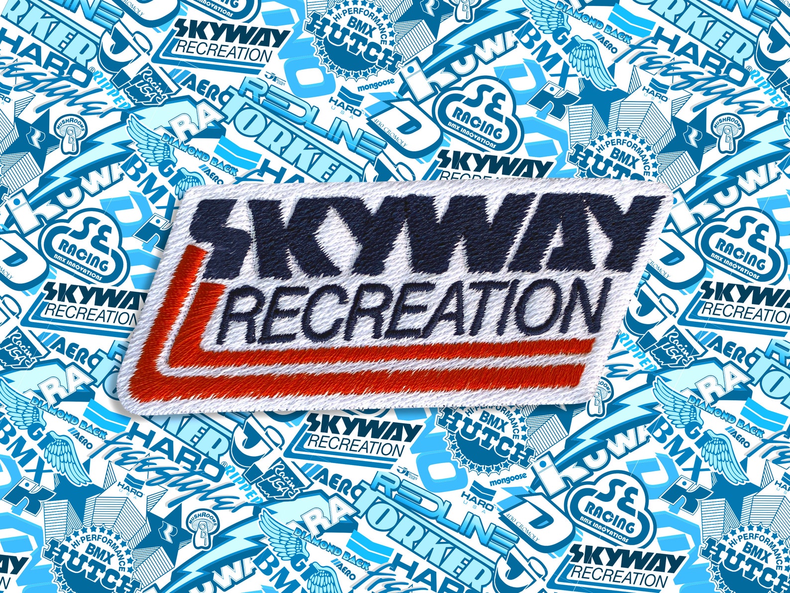 Skyway BMX Factory Racing Patch. Customise Your Own Old School - Etsy