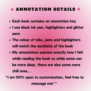 Romance Book Annotations Annotated Book Annotations Romance Fantasy ...
