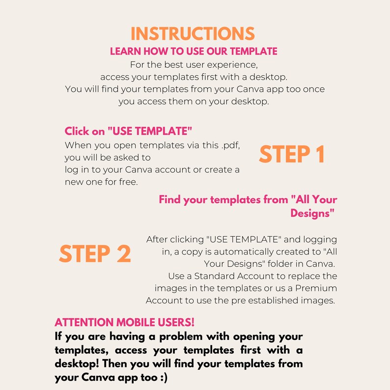 4 Flyers, DIY Bundle Flyer, Social Media Flyer, Canva Template, Instant ...