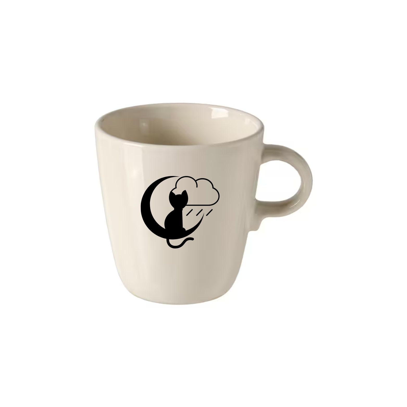 Moon Cat Digital Logo Download_ Svg Png Dxf Eps Instant Digital ...