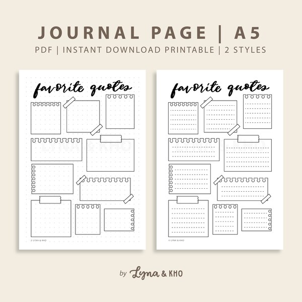 Journal With Quotes - Etsy