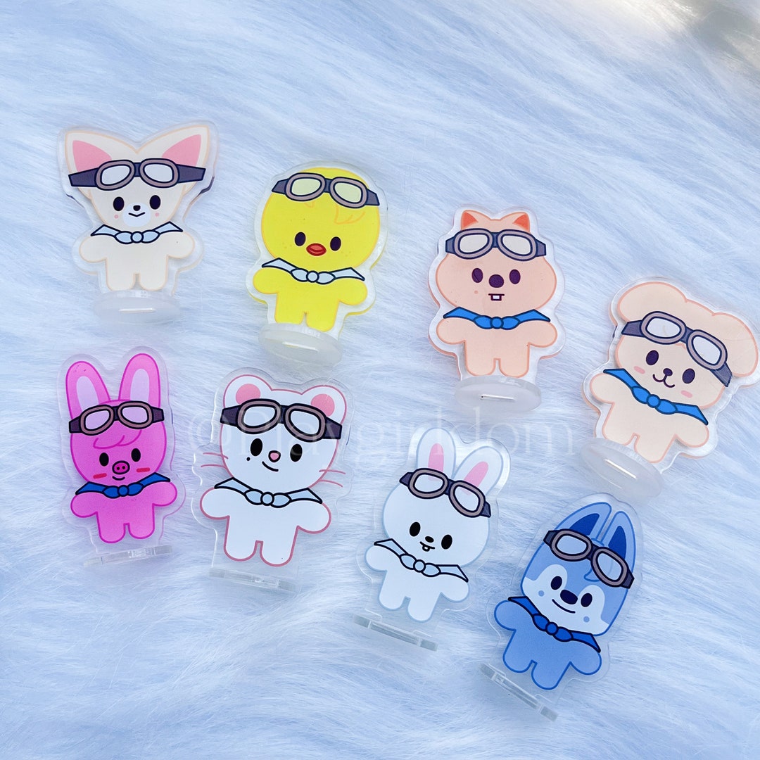 Cute Fan-made Kpop SKZOO Acrylic Display Stand Set|stray Kids SKZOO ...