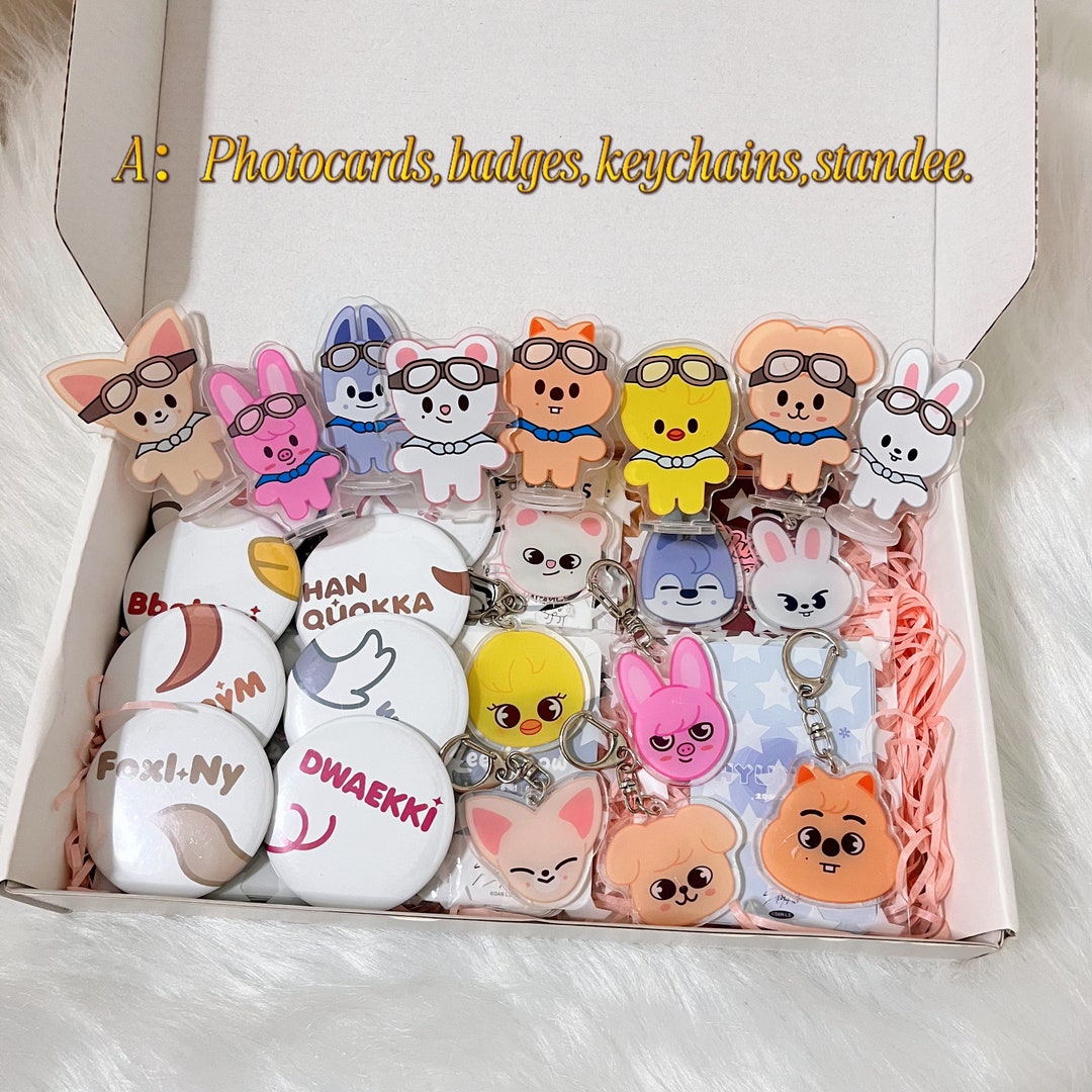 Kpop Stray Kids & SKZOO Mystery Gift Box For Stay Skz Porte-clés ...