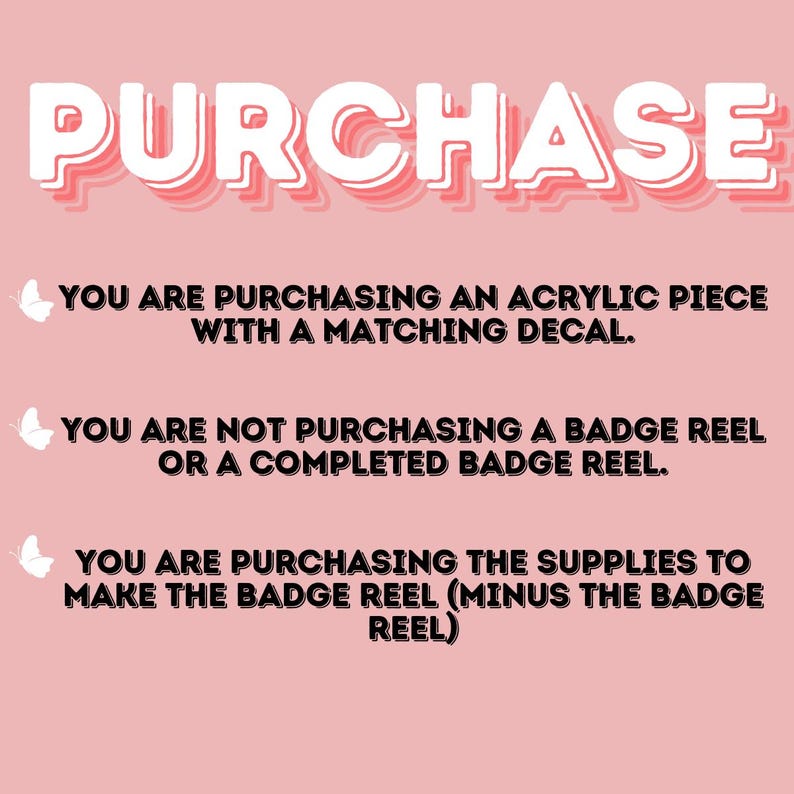 Lizard Acrylic Blank and Decal I Badge Reel Supply - Etsy