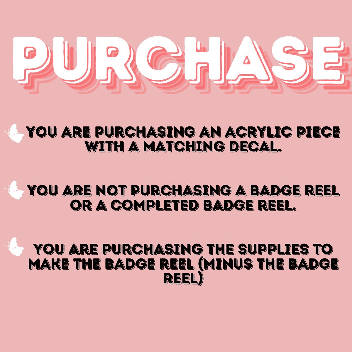 Anime Face Acrylic Blank and Decal - Etsy