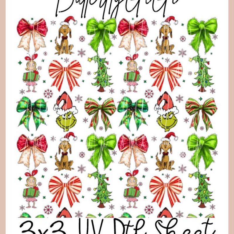 3x3 Uv Stickers - Etsy