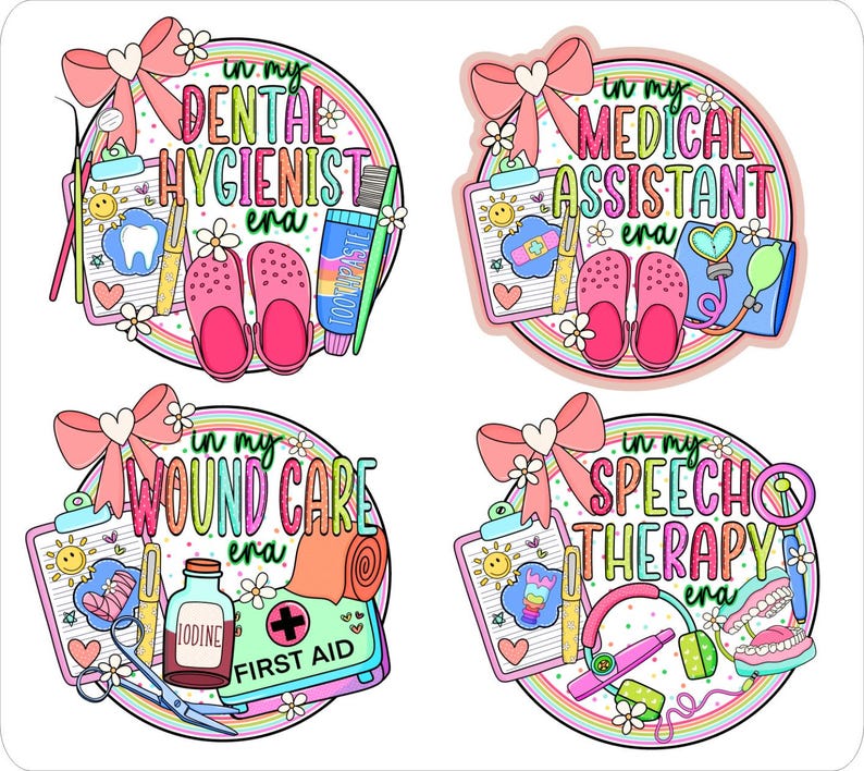 In My Era Colorful Acrylic Blank and Decal I Badge Reel Supply - Etsy