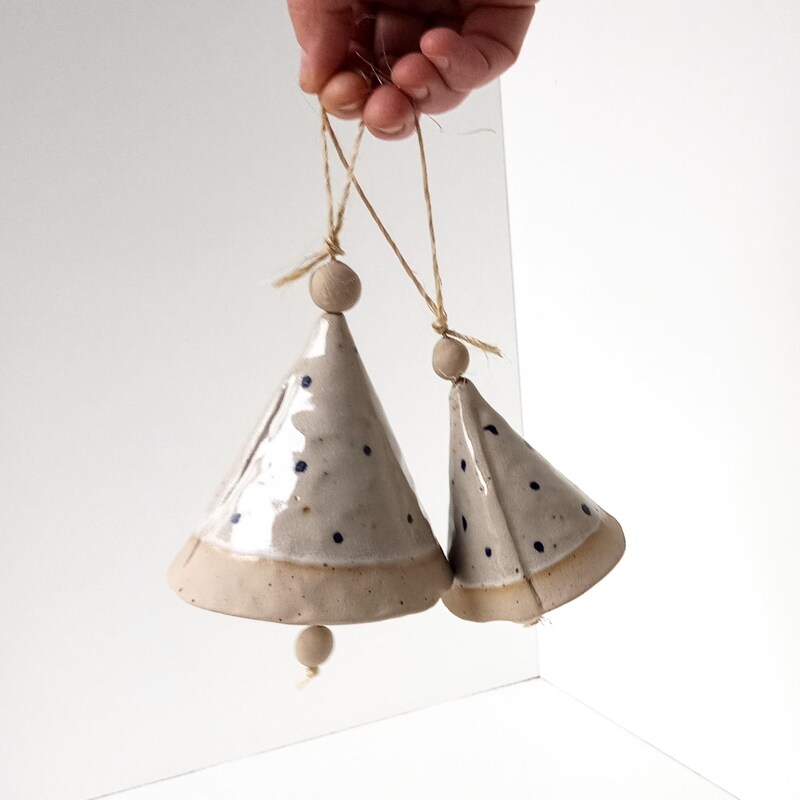 Stoneware Bell - Etsy