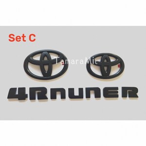Toyota 4runner Emblem 4runner BLACKOUT Overlay Logo Front - Etsy