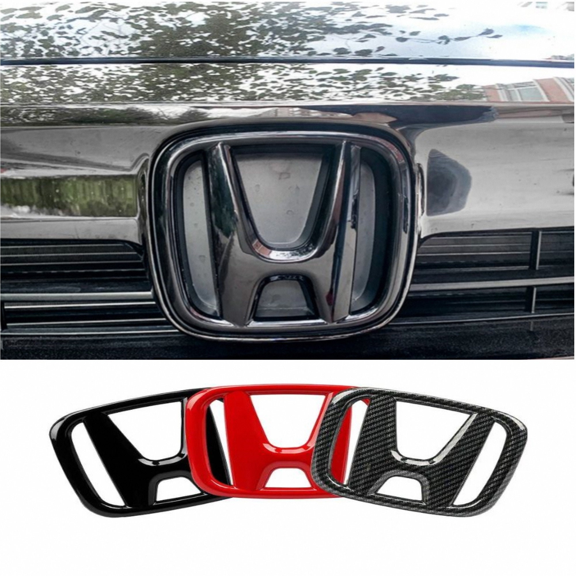 Red Honda Emblem Accord