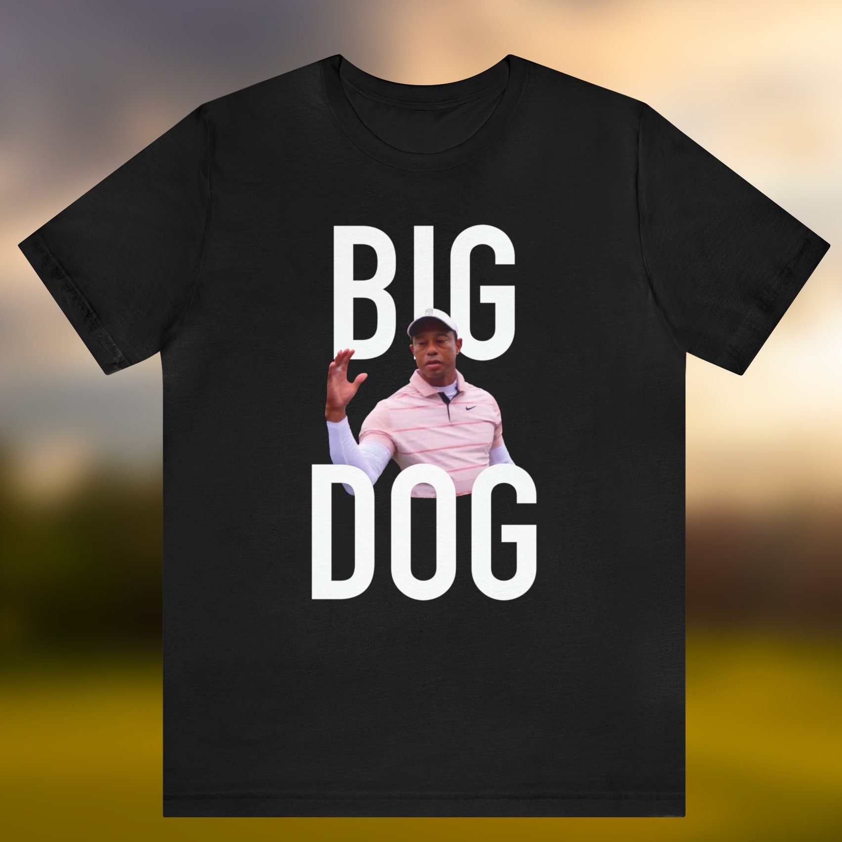 Tiger Woods Big Dog Meme Shirt - Etsy