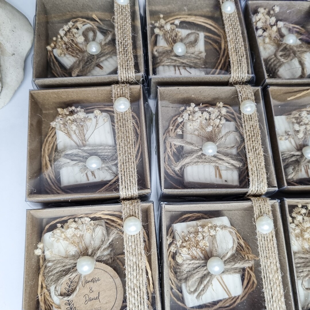 Personalized Soap Favor Bundle, Customized Mini Soaps for Bridal Shower ...